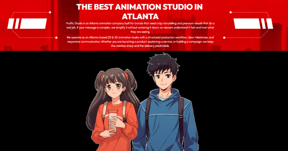 Top Animation Studio in Atlanta | 2D & 3D Animation Experts