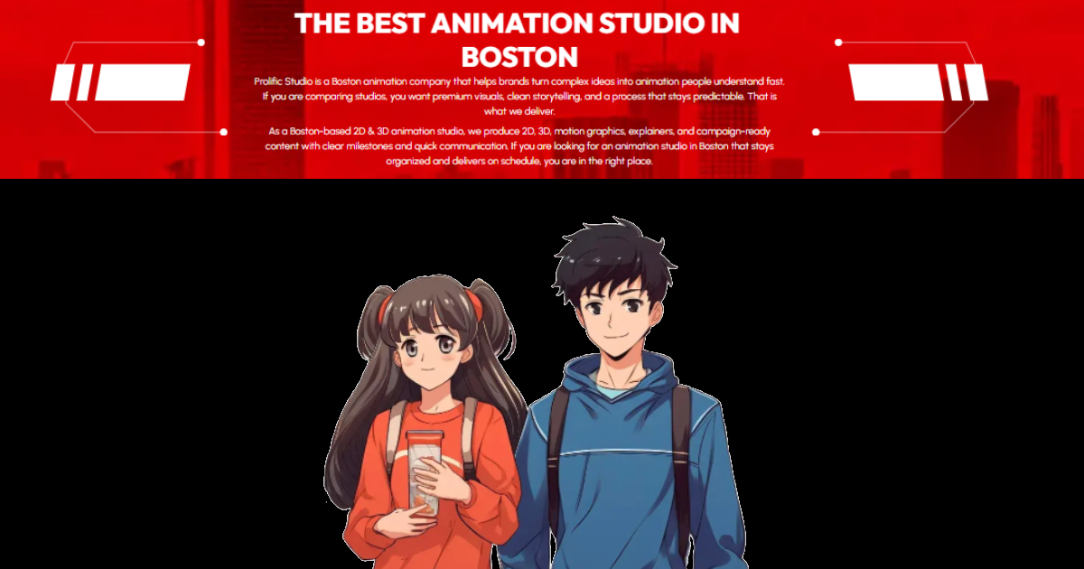 Animation Studio in Boston, MA | Prolific Studio