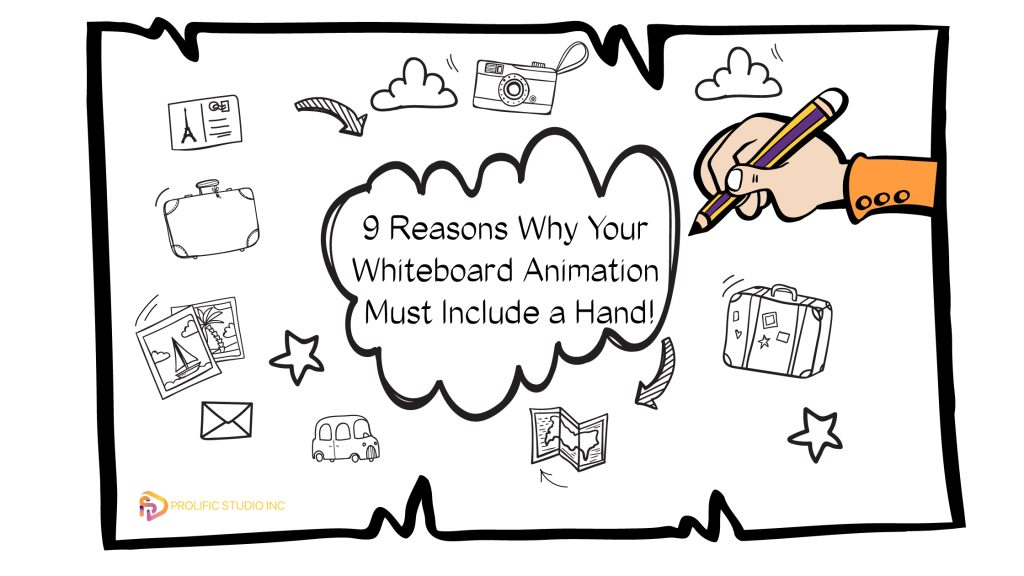 Why Your Whiteboard Animation Must Include a Hand!